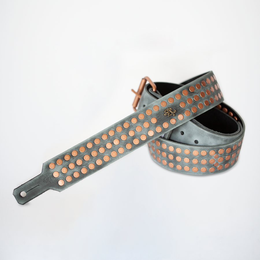 Custom Leather Guitar Straps | Unique & Cool Guitar Straps – Red Monkey ...
