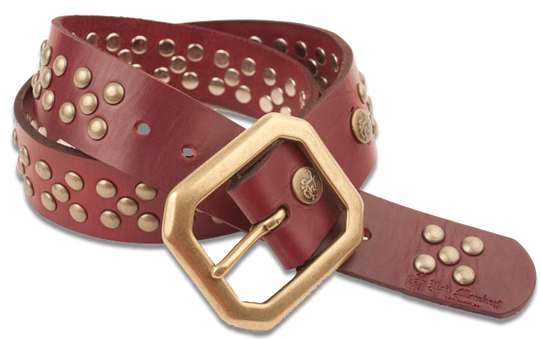 Cool Handcrafted Leather Belts with Studs & More | Red Monkey – Red ...