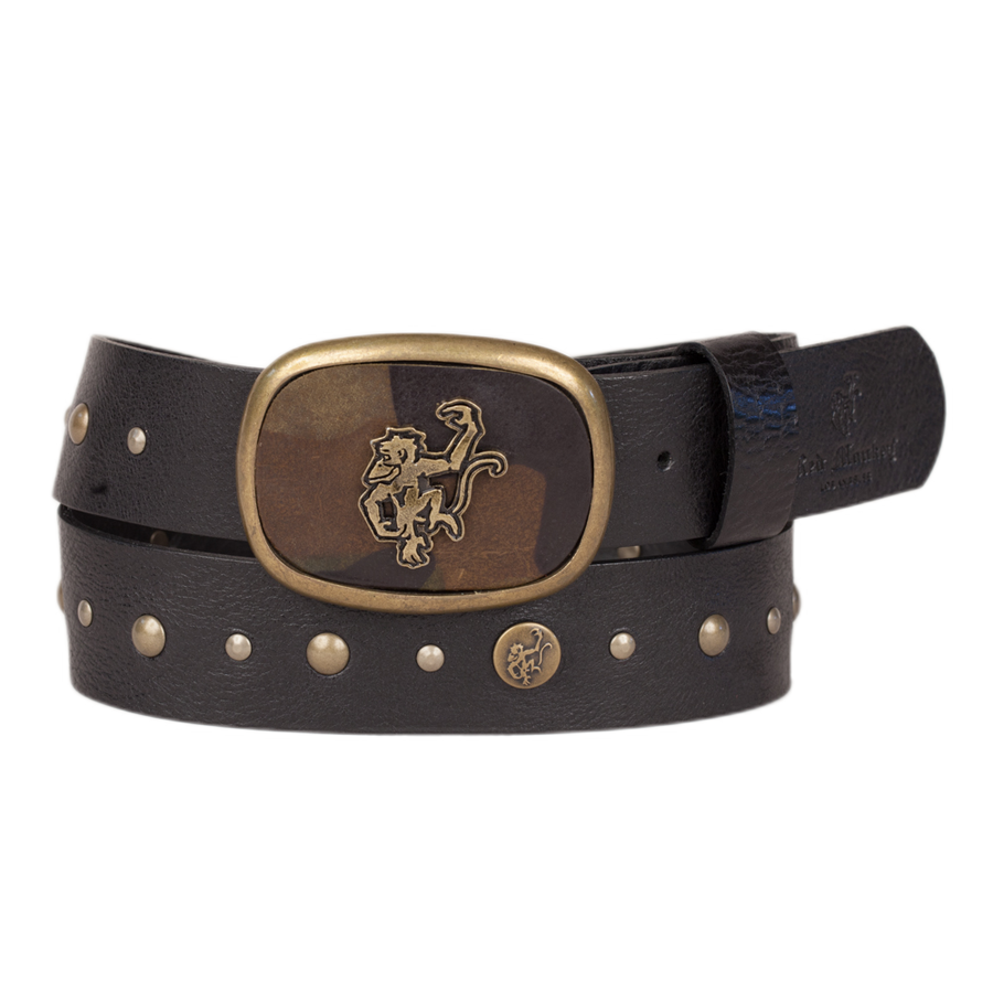 Cool Handcrafted Leather Belts with Studs & More | Red Monkey – Red ...