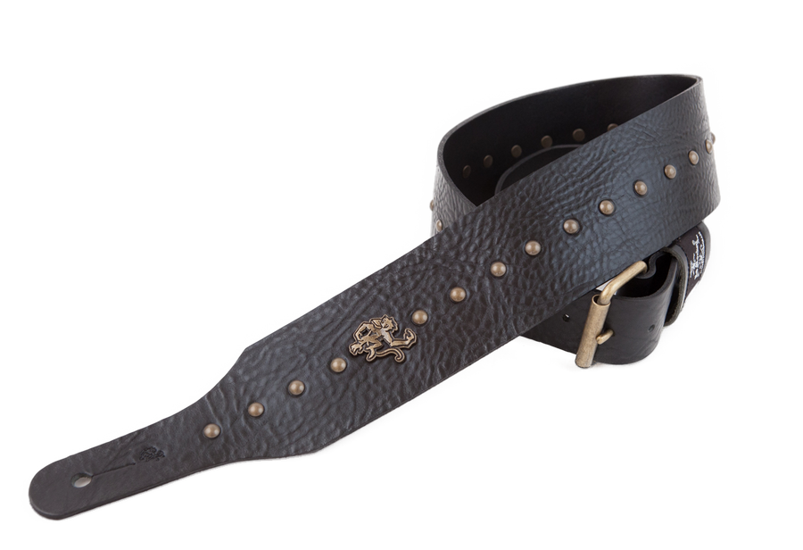 2 to 3 1/2-Inch Leather Guitar Straps | Red Monkey – Red Monkey Los Angeles