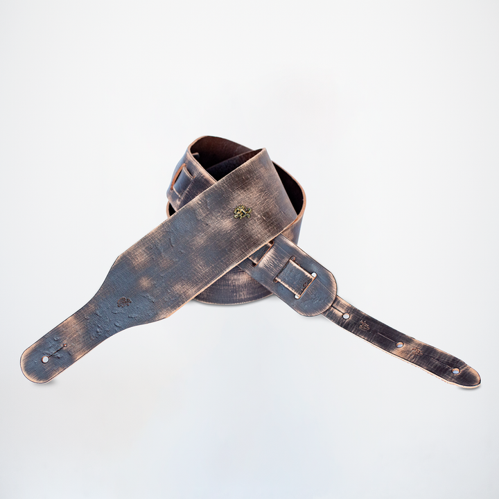 2 to 3 1/2-Inch Leather Guitar Straps | Red Monkey – Red Monkey Los Angeles